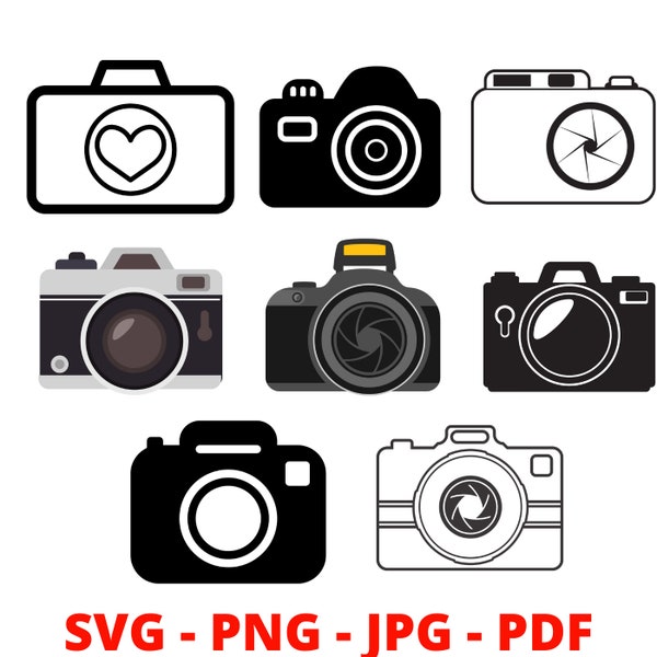 Camera / Photographer / Dslr SVG / SVG Cut File / Car Decal - Etsy Canada