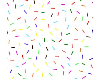 Sprinkle Pattern SVG, Confetti Svg, Bakery, Pdf, Png, Donuts, Cookie ...