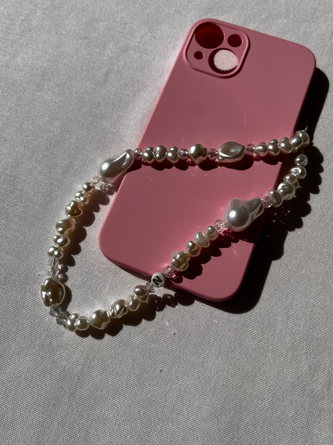 Baroque Pearl Phone Straps Baroque Pearl Phone Charms Cute - Etsy