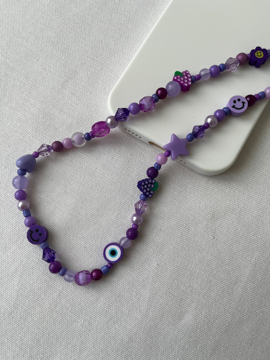 Rainbow Phone Straps Colorful Phone Charms Cute Phone - Etsy