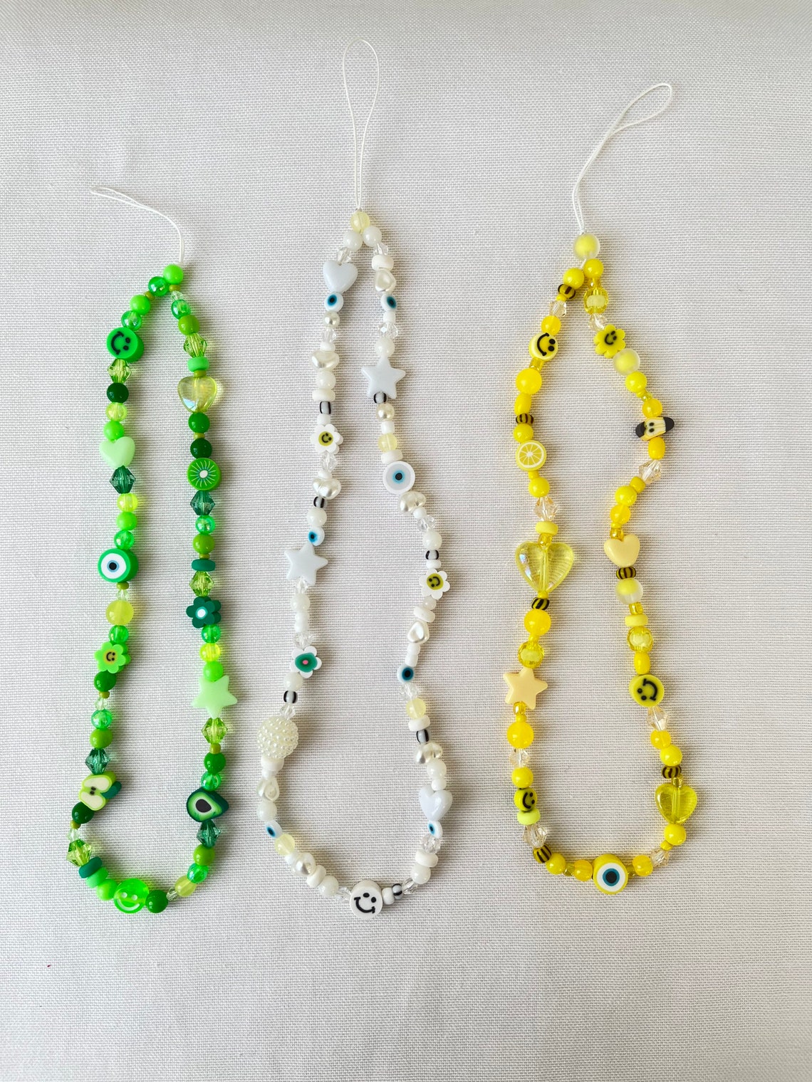 Rainbow Phone Straps Colorful Phone Charms Cute Phone - Etsy