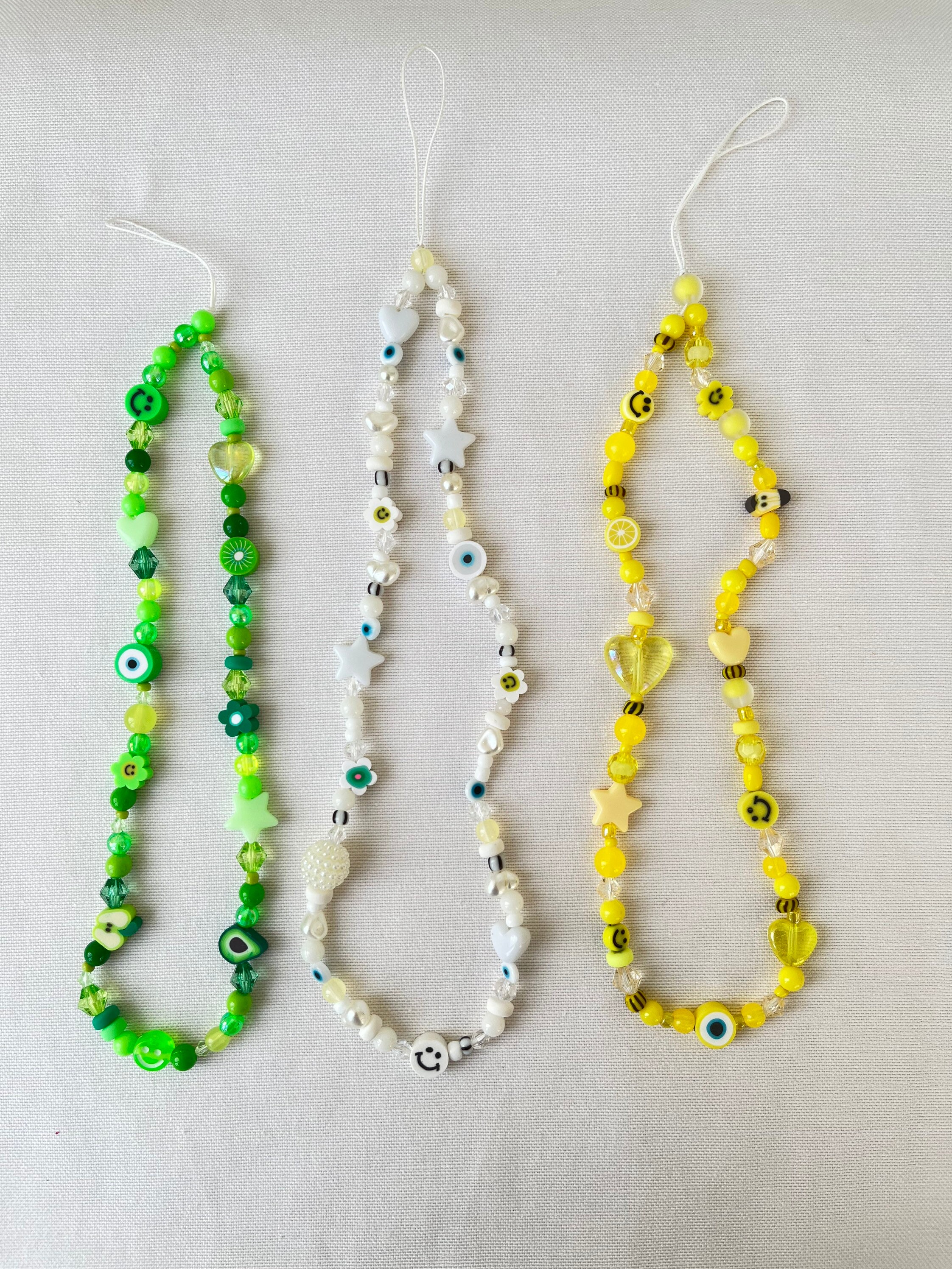 Rainbow Phone Straps Colorful Phone Charms Cute Phone Charms Kawaii ...