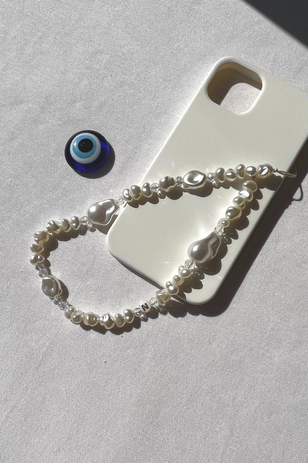Baroque Pearl Phone Straps | Baroque Pearl Phone Charms | Cute Phone ...