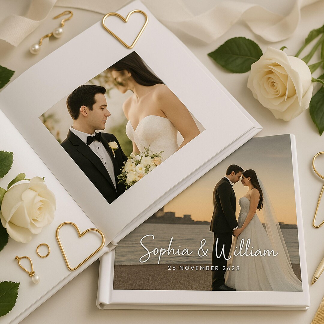 Wedding Guest Photo Book - Photo Book for Wedding Picture Guest Book ...