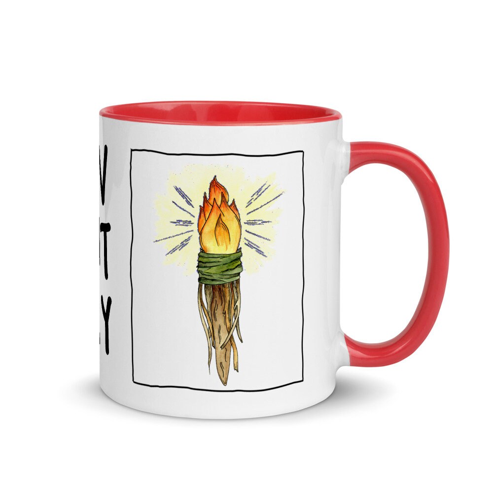 Adventure Game Themed Mug INVENTORY Elven Torch Tea / - Etsy UK