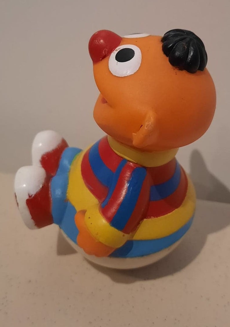 Ernie Sesame Street Weeble Jim Hensons Vintage Productions - Etsy