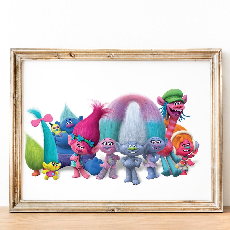 Trolls Poster - Etsy