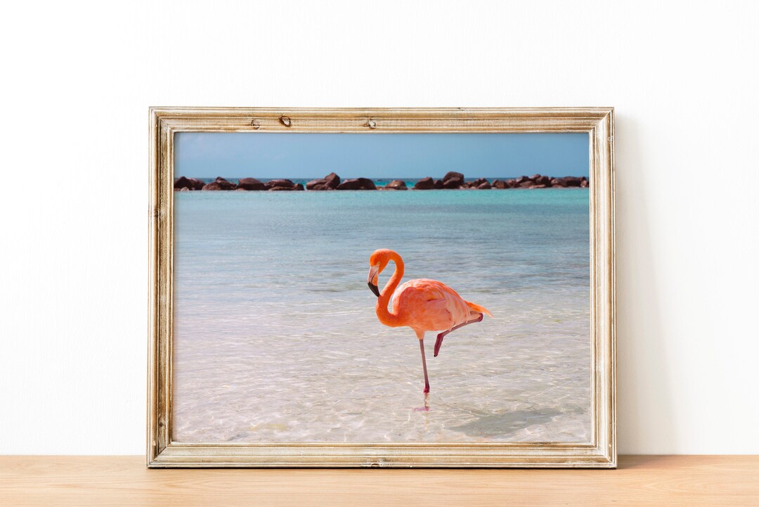 Flamingo Poster, Pink Flamingo Print, Wall Decor, Wall Art - Etsy