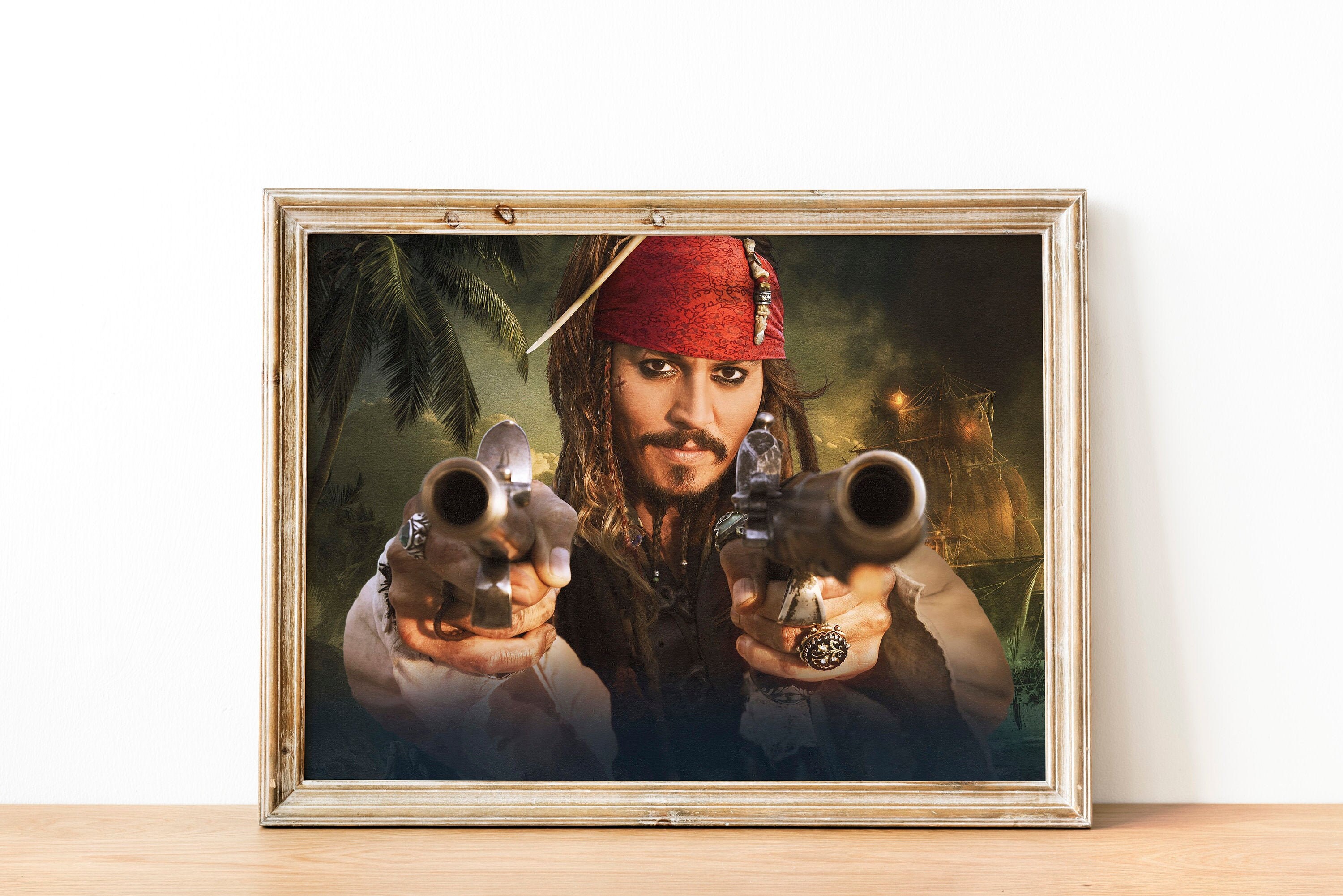 Pirates Poster Captain Jack Sparrow Poster Printable Banner - Etsy