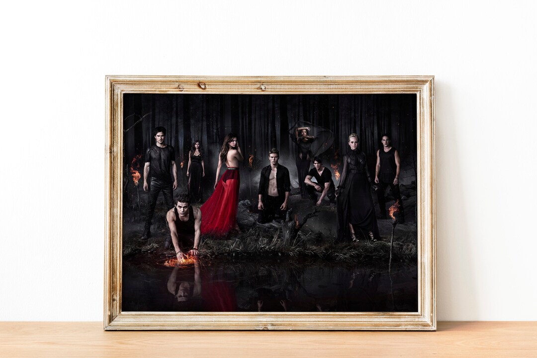 Vampire Poster TVD Wall Picture Wall Decor Wall Art - Etsy