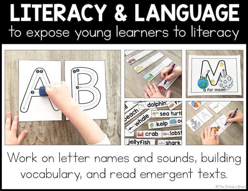 Preschool Curriculum: Lesson Plans & Activities for Ages 3-5 - Etsy