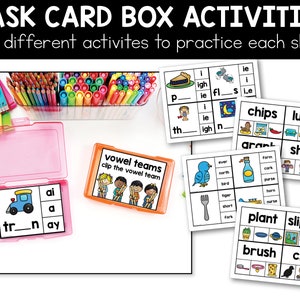 Hands-on Phonics Skills Activities for Homeschool Lessons, Classroom ...