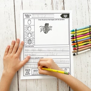 Daily Writing Journal for 1st Grade With Handwriting & Directed ...