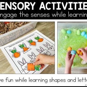 Easter Toddler Activities | Spring Tot School Lesson Plans | Homeschool ...