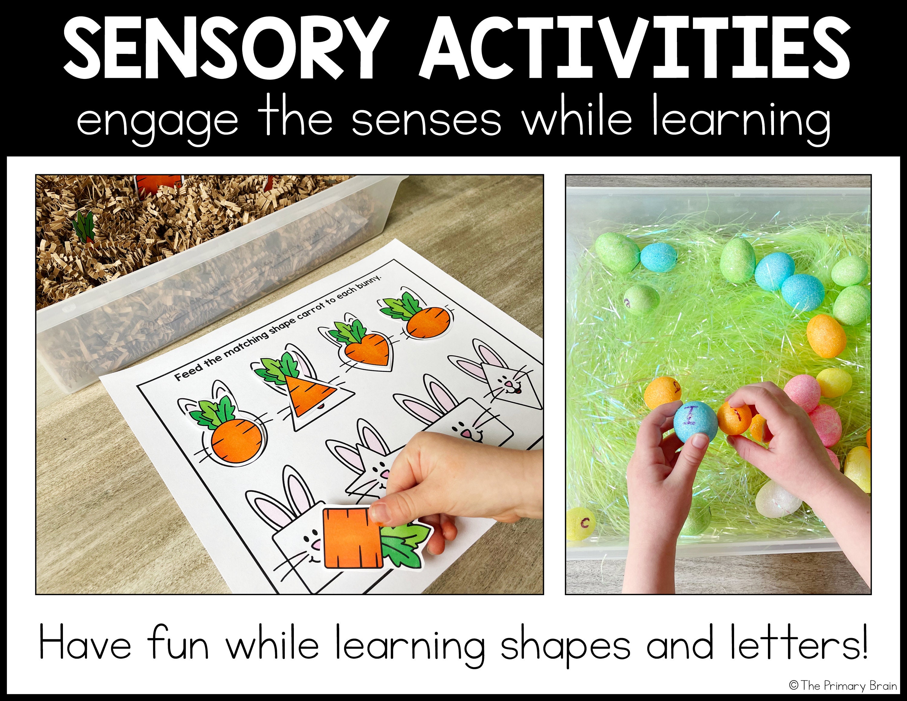 Easter Toddler Activities: Spring Preschool Curriculum for March and ...