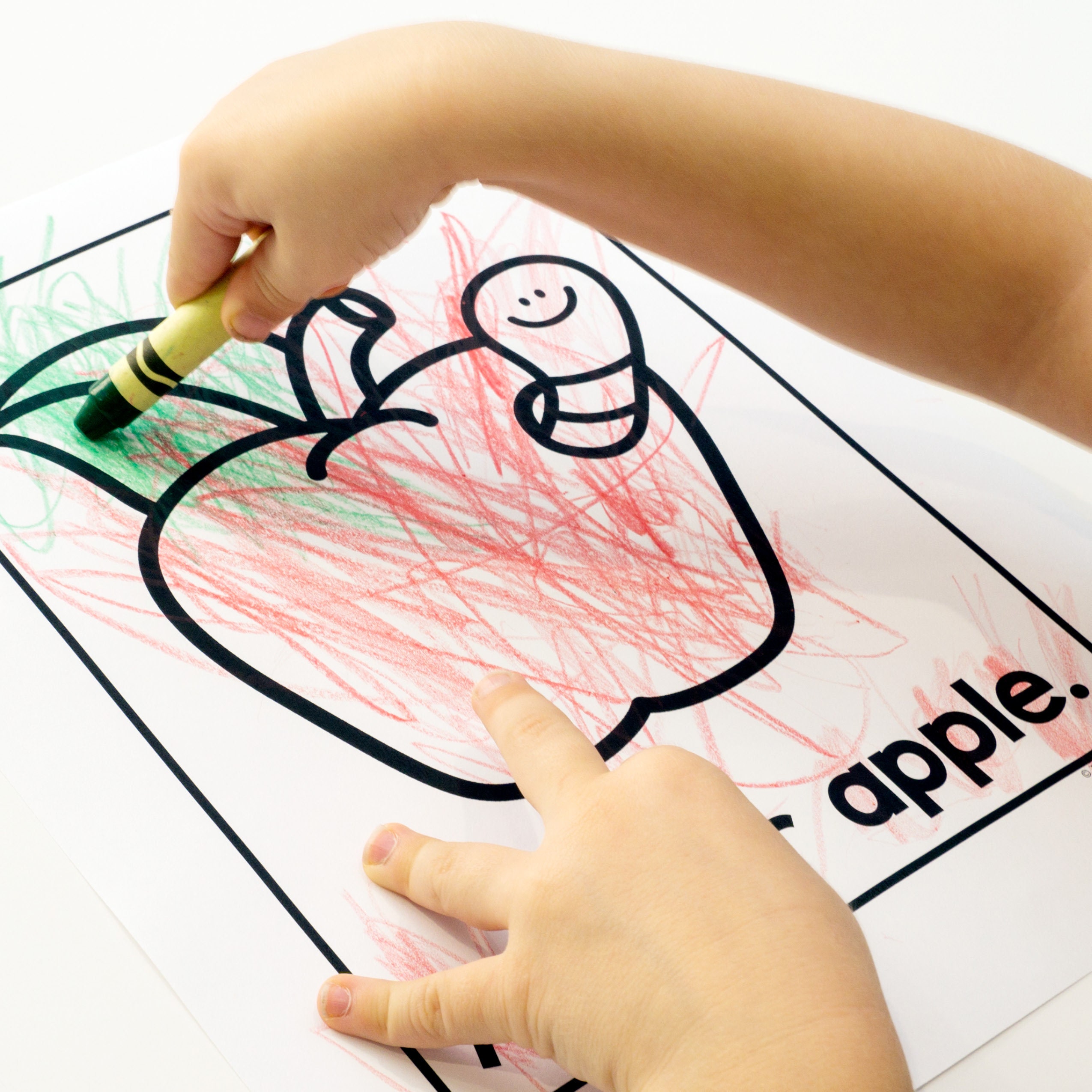 Apple Toddler Activities Tot School Lesson Plans - Etsy