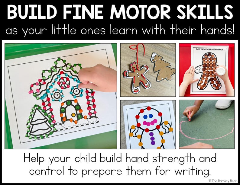Gingerbread Preschool Curriculum: Christmas Activities & Lesson Plans ...