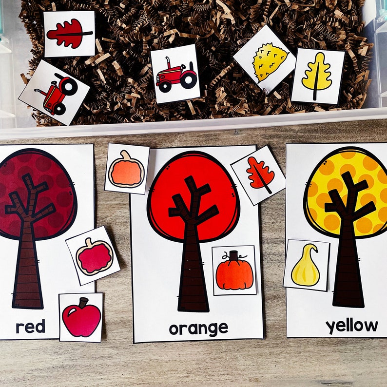 Fall Preschool Curriculum: 5-day Curriculum With Lesson Plans (digital ...