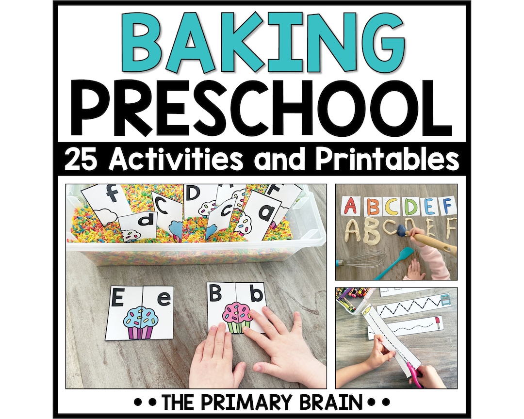 Baking Themed Preschool Activities: Homeschool Curriculum and Lesson ...