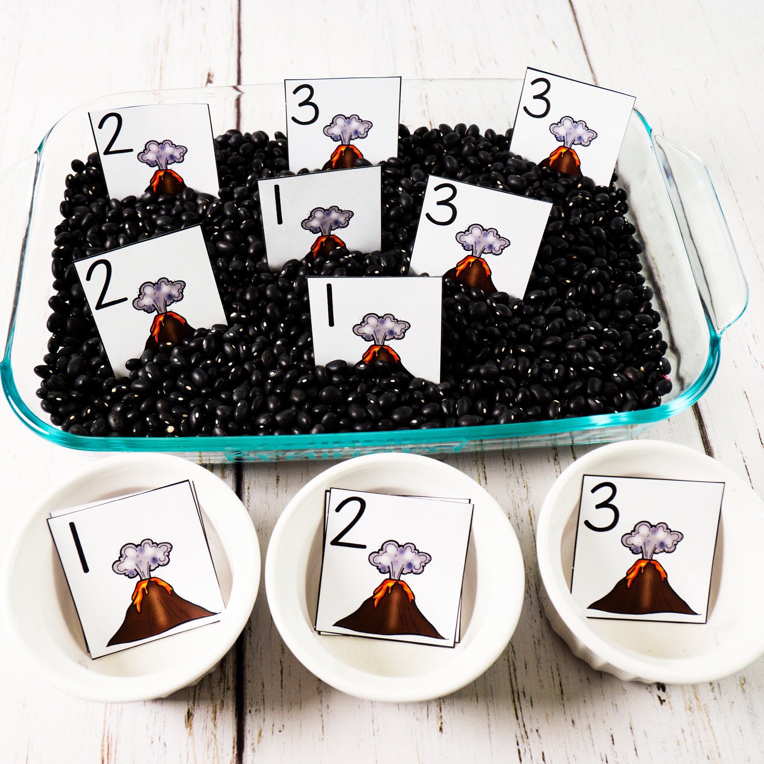 Volcano Toddler Activities Tot School Lesson Plans Homeschool Preschool ...