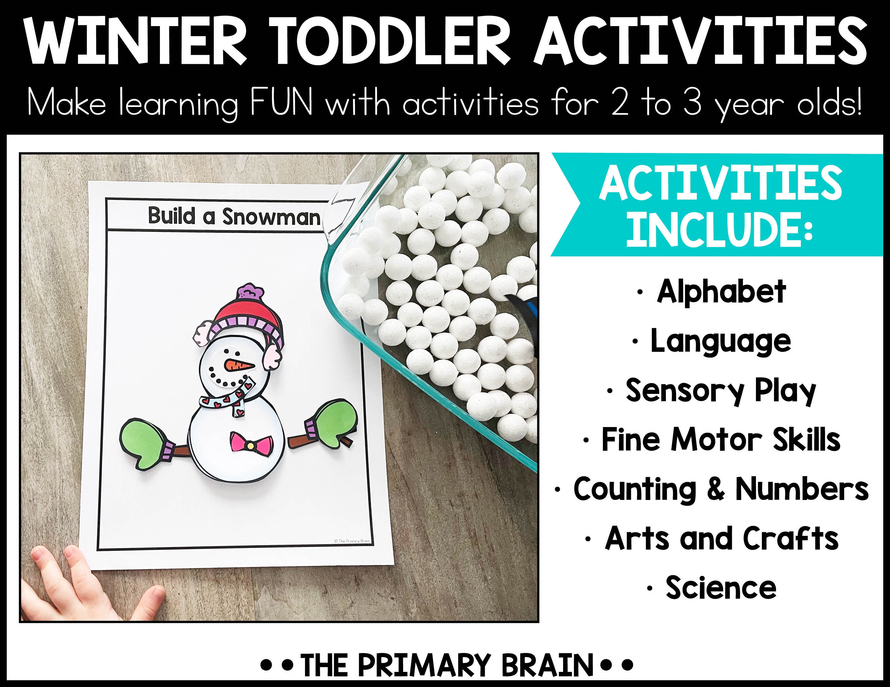 Winter Toddler Activities | Tot School Lesson Plans | Homeschool ...