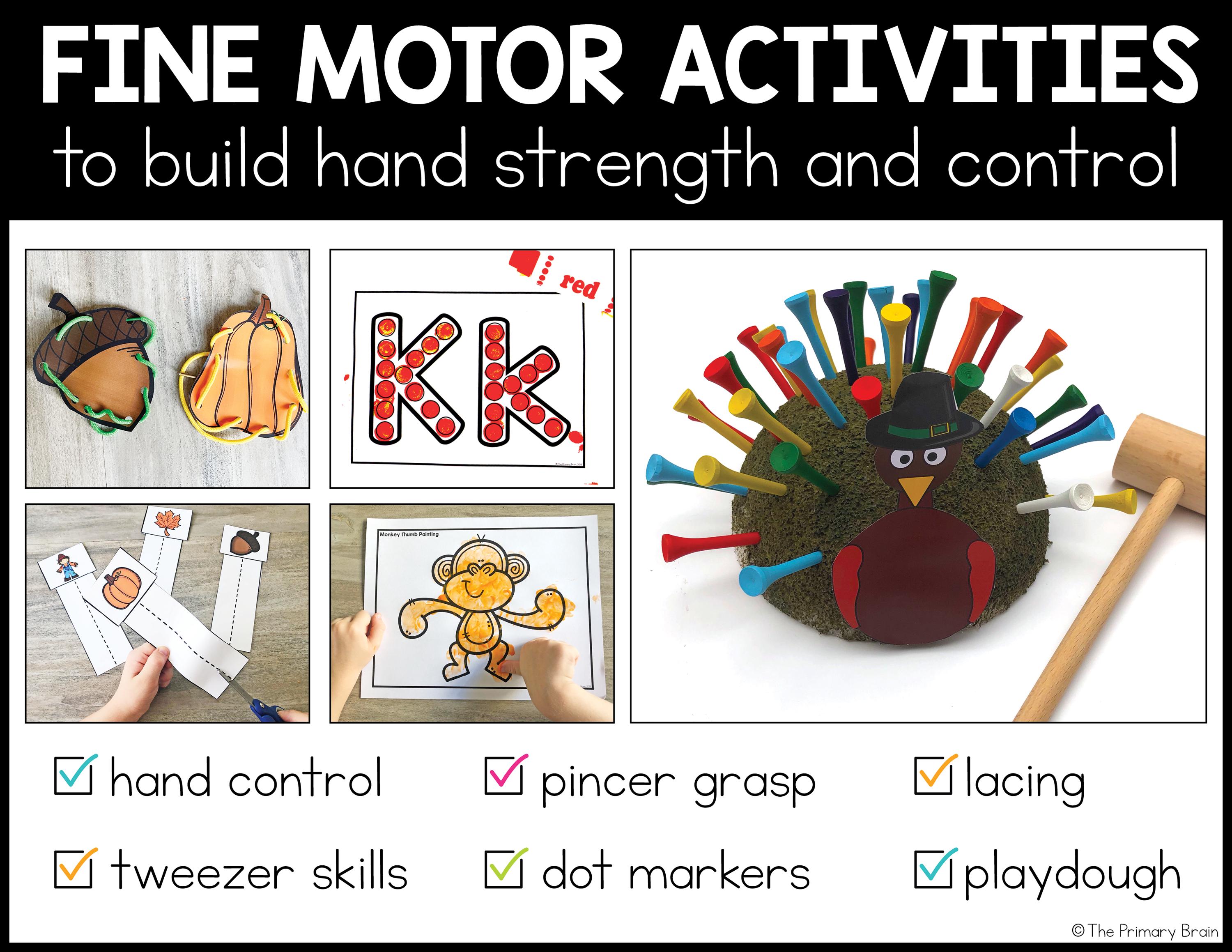 November Toddler Activities Bundle: Preschool Curriculum and Lesson ...