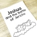 Joshua and the Battle of Jericho Bible Story Sunday School - Etsy
