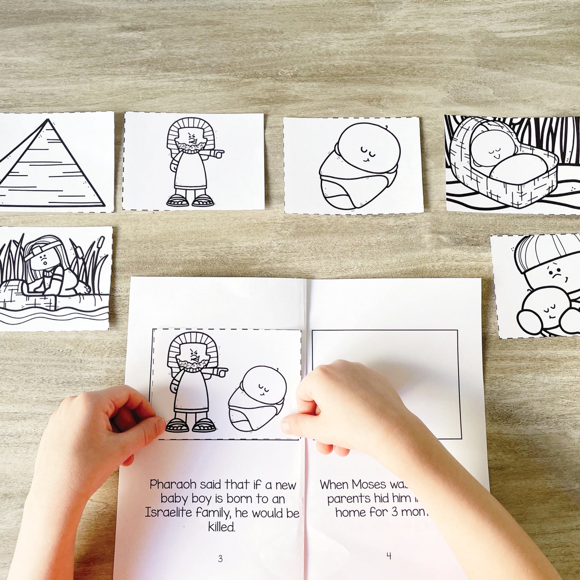 Baby Moses Bible Story Sunday School Lesson Plans Bible Class ...