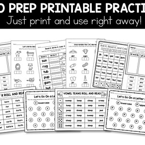 Hands-on Phonics Skills Activities for Homeschool Lessons, Classroom ...