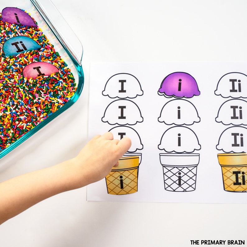 Ice Cream Toddler Activities Tot School Lesson Plans - Etsy