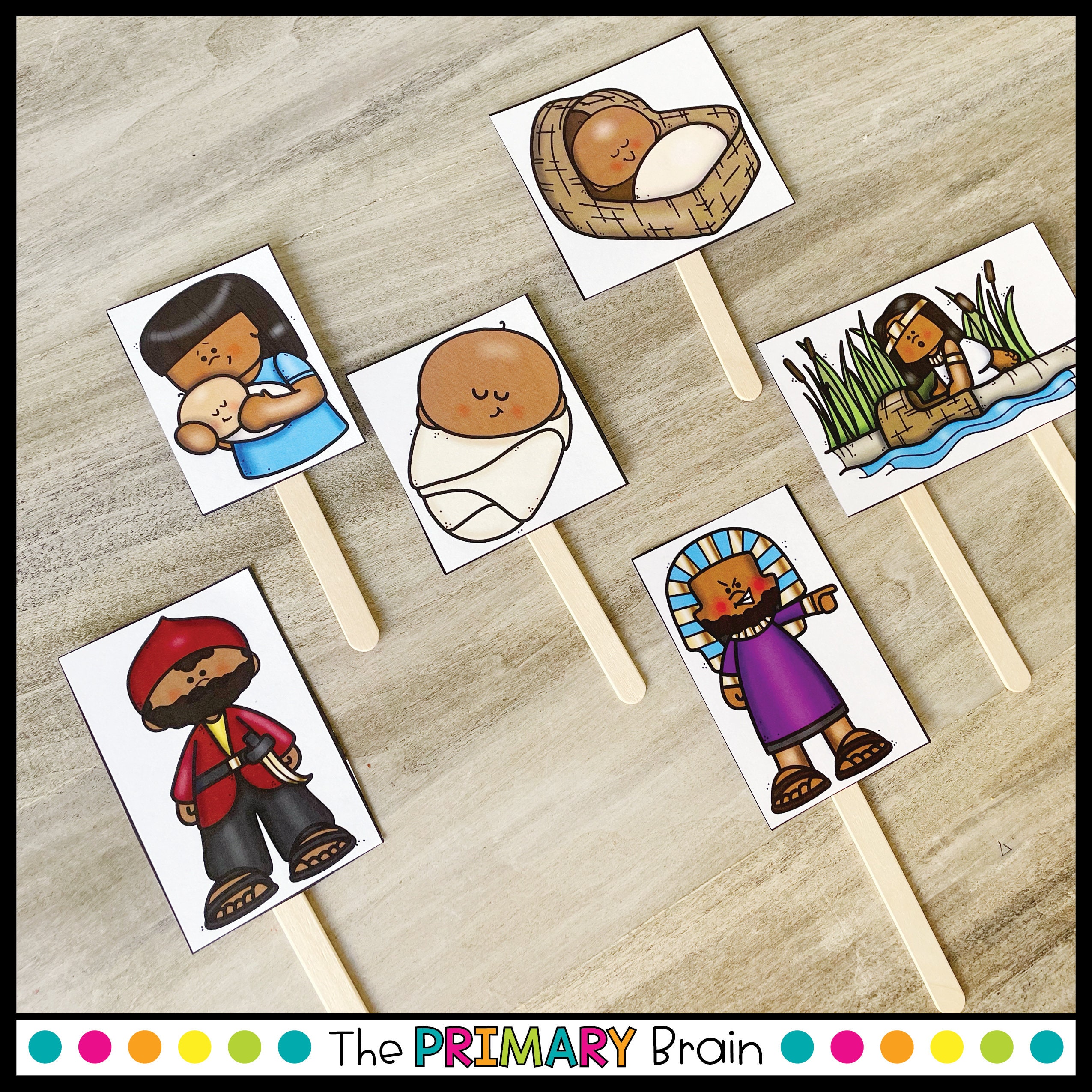 Baby Moses Bible Story Sunday School Lesson Plans Bible | Etsy