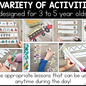 Preschool Curriculum: Lesson Plans & Activities for Ages 3-5 - Etsy