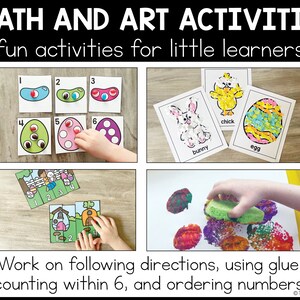 Easter Toddler Activities | Spring Tot School Lesson Plans | Homeschool ...