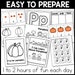 Pumpkin Toddler Activities: Letter P Preschool Curriculum and Lesson ...