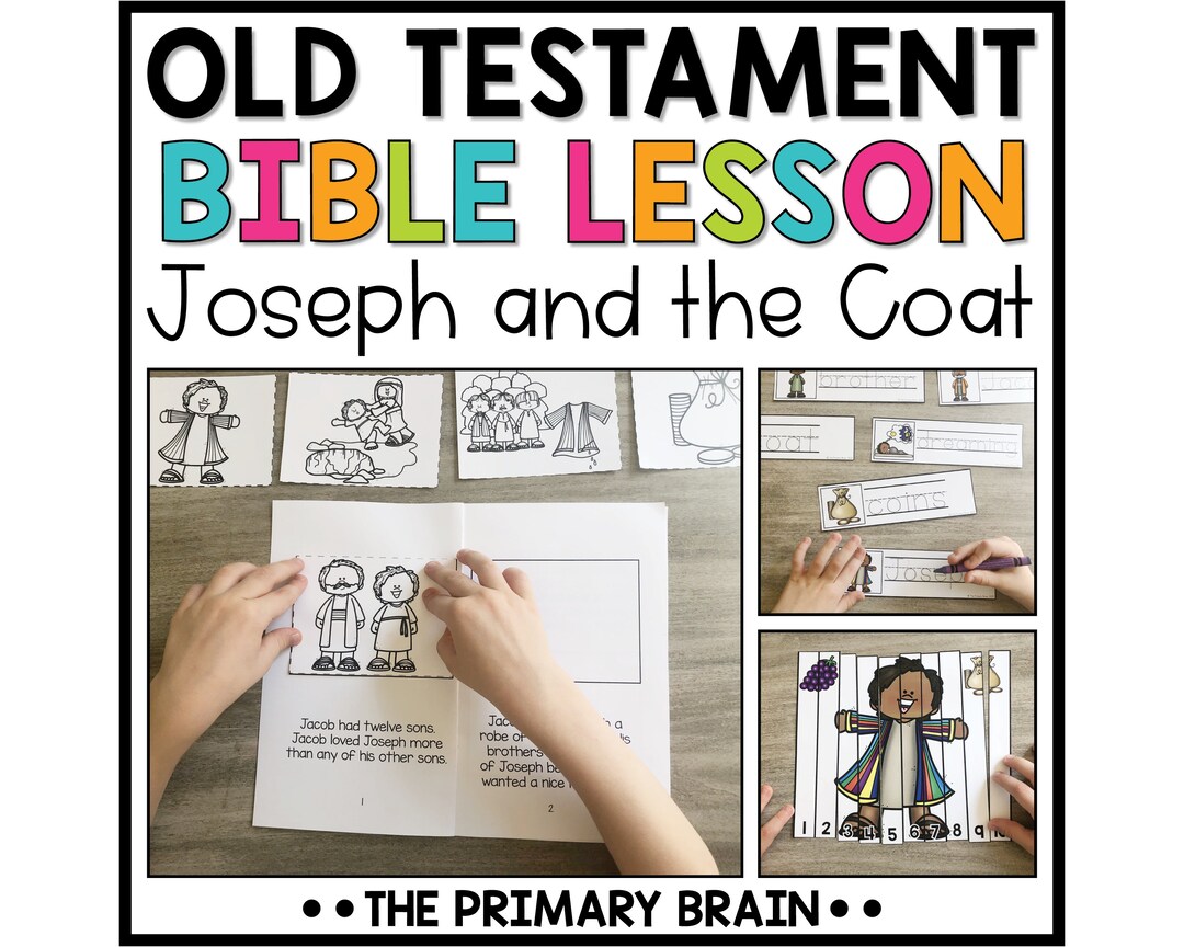 Joseph and the Colorful Coat Sunday School Lesson Plans Bible Class ...