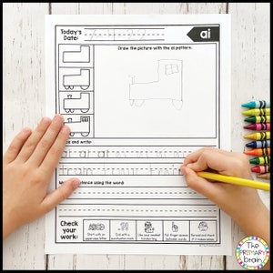 Daily Writing Journal for 1st Grade With Handwriting & Directed ...