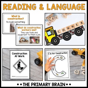 Construction Preschool Activities: Pre-k Homeschool Preschool ...