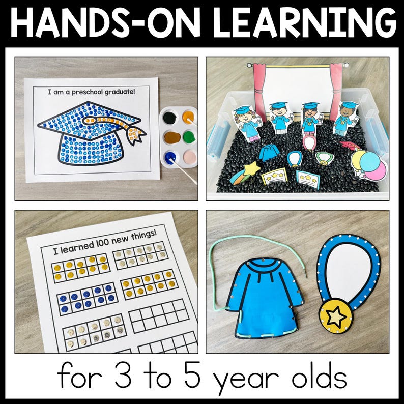 Last Day of Preschool Activities | School Daycare Lesson Plans | Prek ...