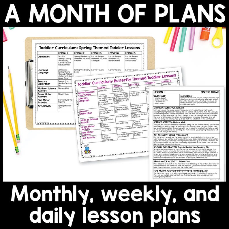 March Toddler Activities, Preschool Curriculum and Lesson Plans for ...