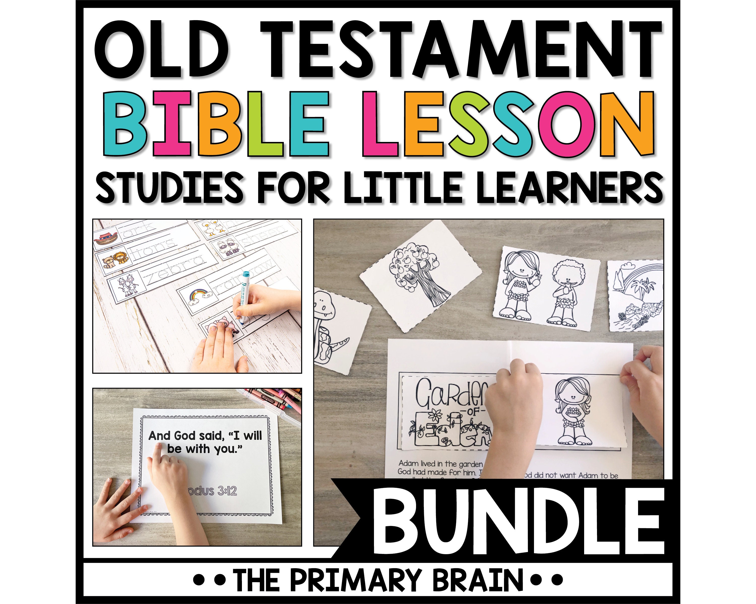 Old Testament Bible Lessons Sunday School Lesson Plans - Etsy