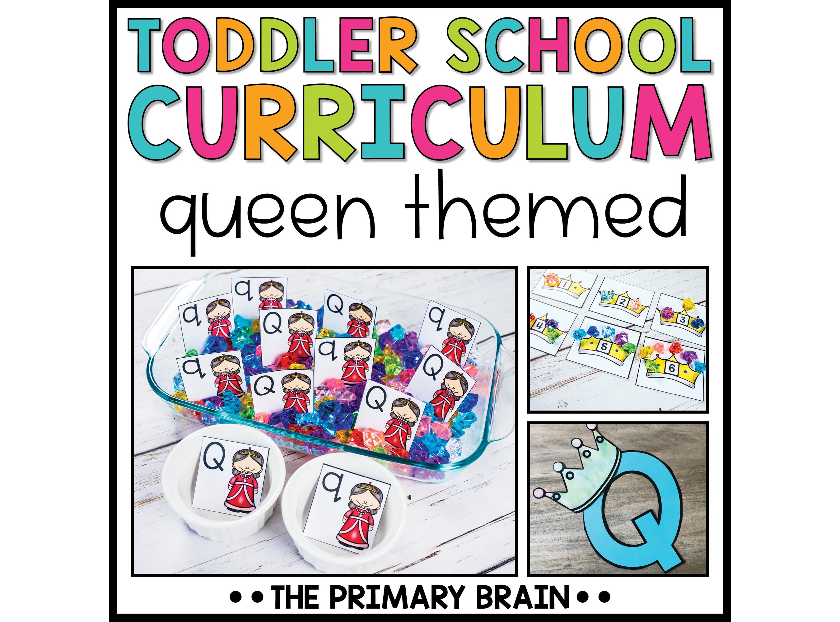 Queen Toddler School Lesson Plans Homeschool Preschool Curriculum ...