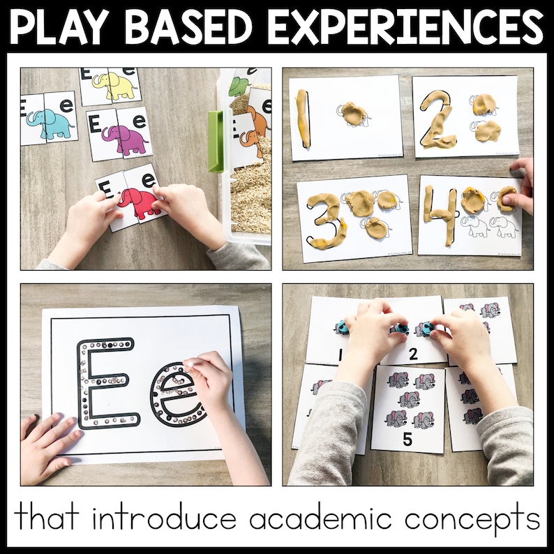 Elephant Toddler Activities | Tot School Lesson Plans | Homeschool ...