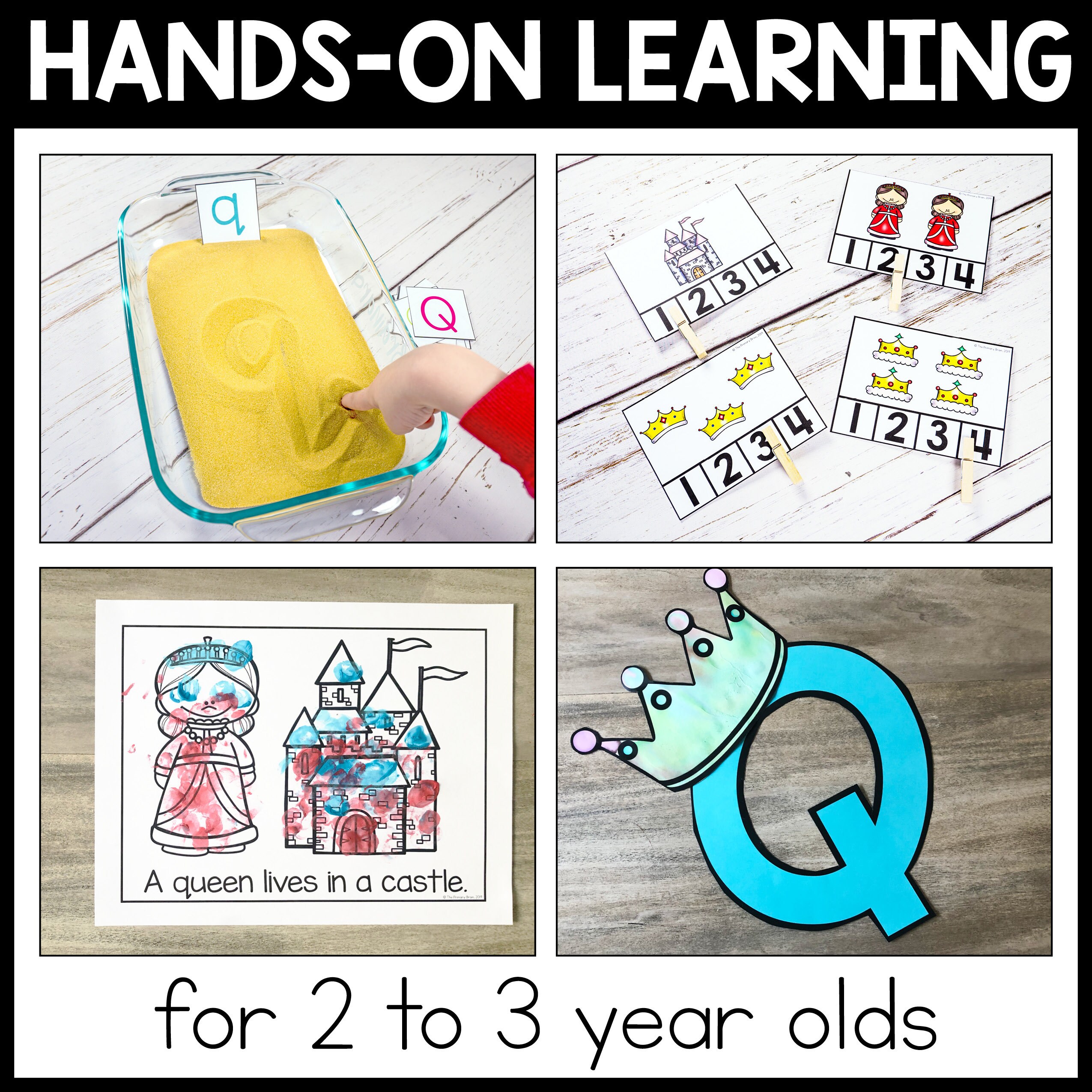 Queen Toddler School Lesson Plans Homeschool Preschool Curriculum ...