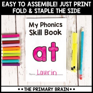 Phonics Skill Books Bundle: Beginning Readers for the Year (PDF ...