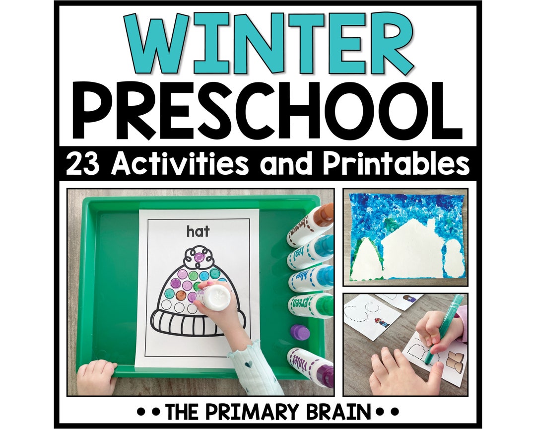Winter Preschool Curriculum: 23+ Activities & Lesson Plans (digital ...