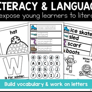 Winter Preschool Curriculum: 23+ Activities & Lesson Plans (digital ...