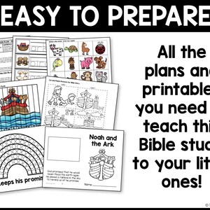 Noah's Ark Bible Story | Sunday School Lesson Plans | Bible Class ...