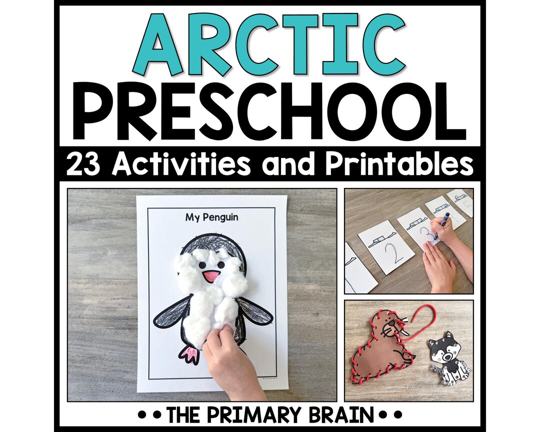 Arctic Preschool Activities: Winter Lesson Plans (digital Download) - Etsy