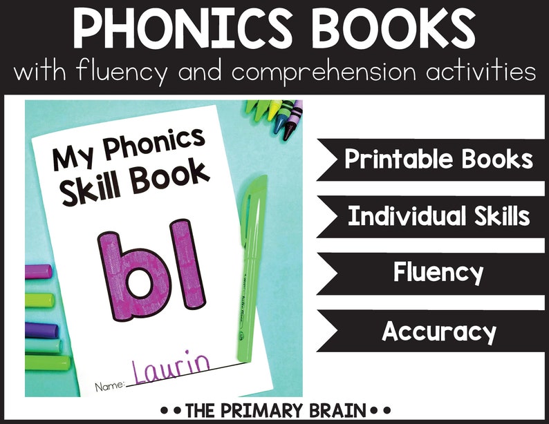 Blends Phonics Skills Bundle, Hands-on Independent Practice for ...