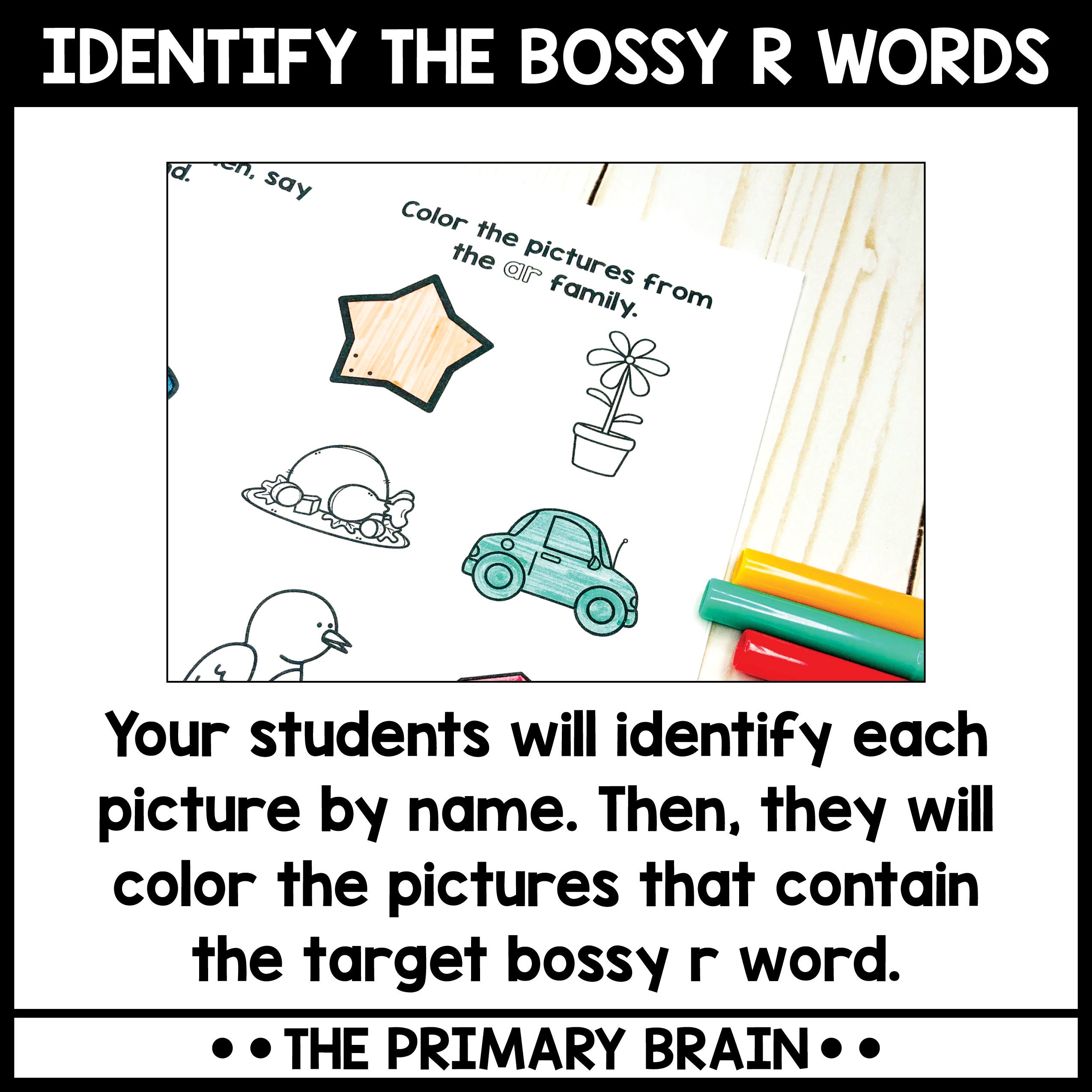 Bossy R Printable Books | R-controlled Vowel Stories for Teaching ...
